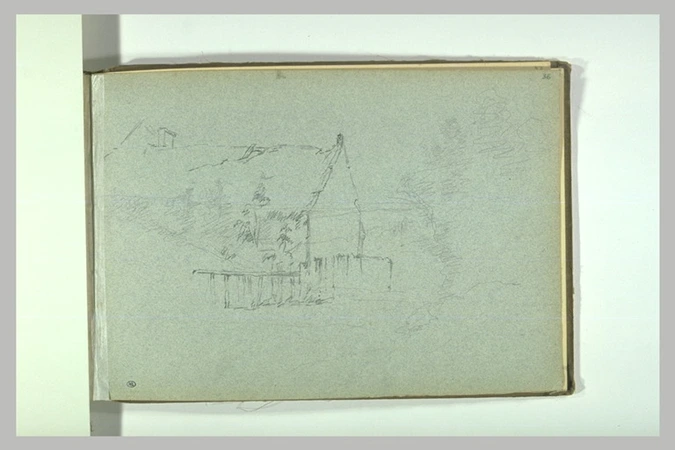 Une ferme - Léonide Bourges | Musée d'Orsay