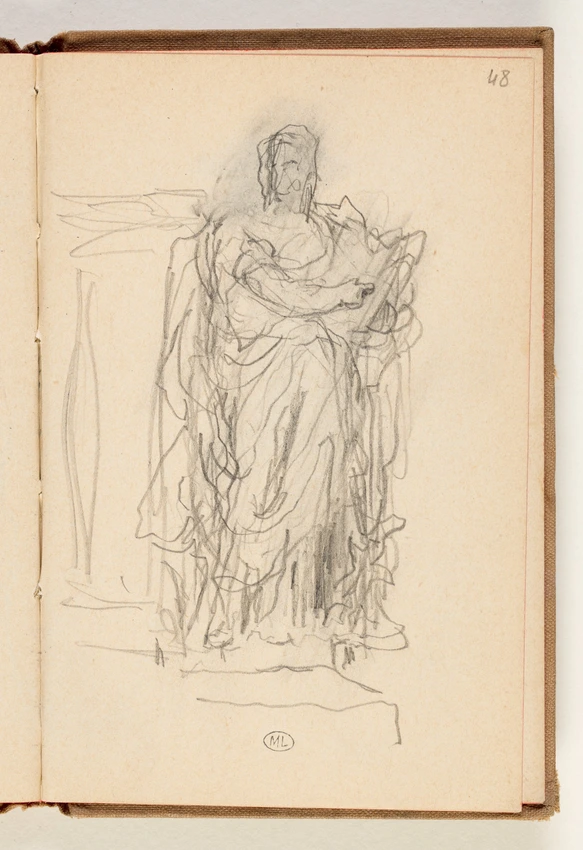 Etude de figure - Henri Chapu | Musée d'Orsay