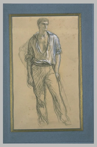Homme debout - Ernest Hébert | Musée d'Orsay