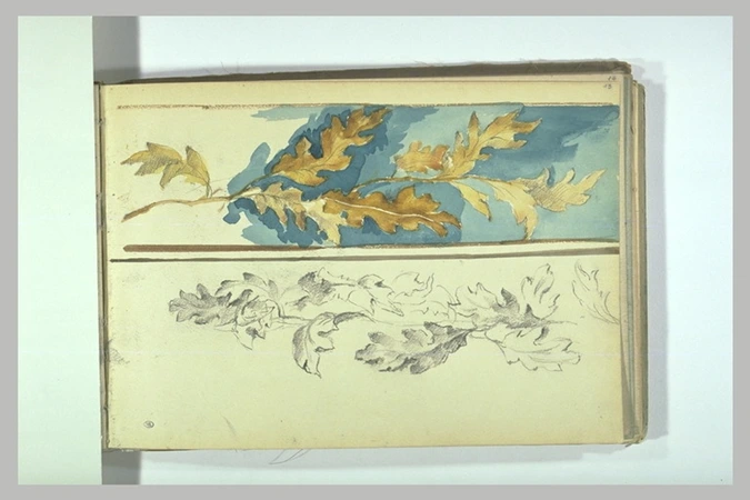 Motifs décoratifs floraux - Léonide Bourges | Musée d'Orsay