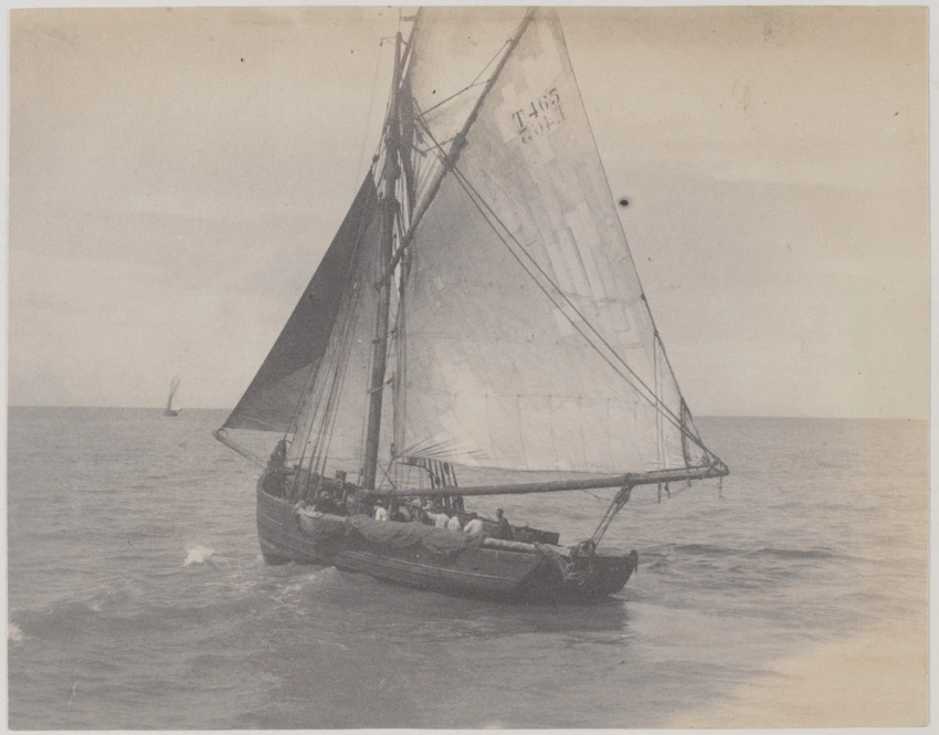 Bateau à voile - Albert Londe | Musée d'Orsay
