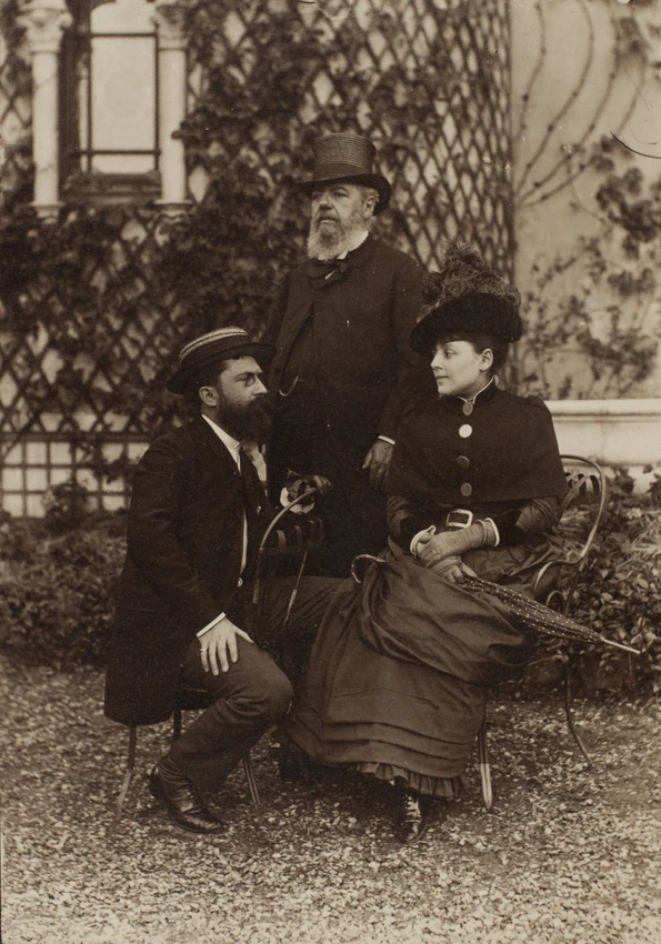 Gaston Menier et Julie Menier - 1885 - Anonyme | Musée d'Orsay