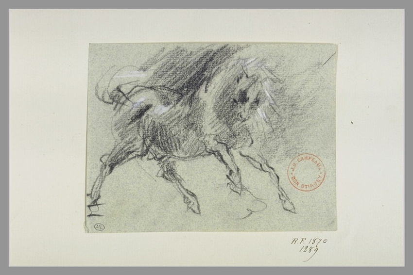 Etude de cheval - Jean-Baptiste Carpeaux | Musée d'Orsay