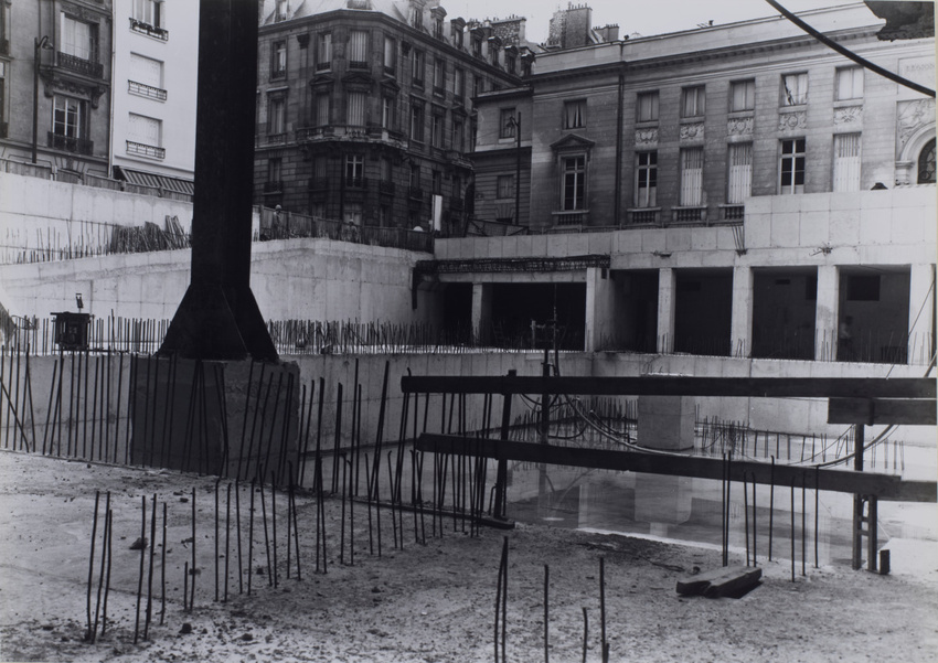 Etat des travaux sous le parvis - Jim Purcell | Musée d'Orsay