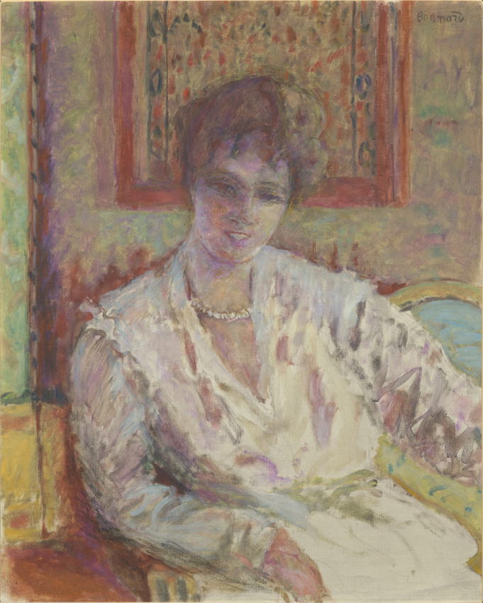 Reine Thadée-Natanson : le sourire - Pierre Bonnard | Musée d'Orsay