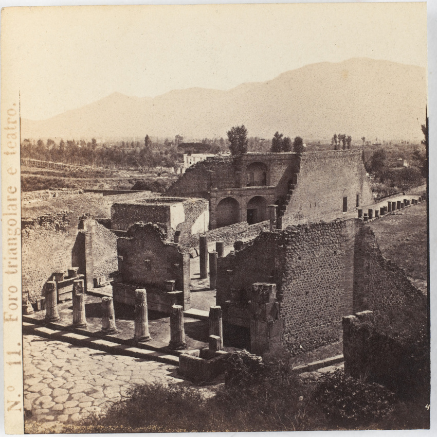 Foro triangolare e teatro - Anonyme | Musée d'Orsay