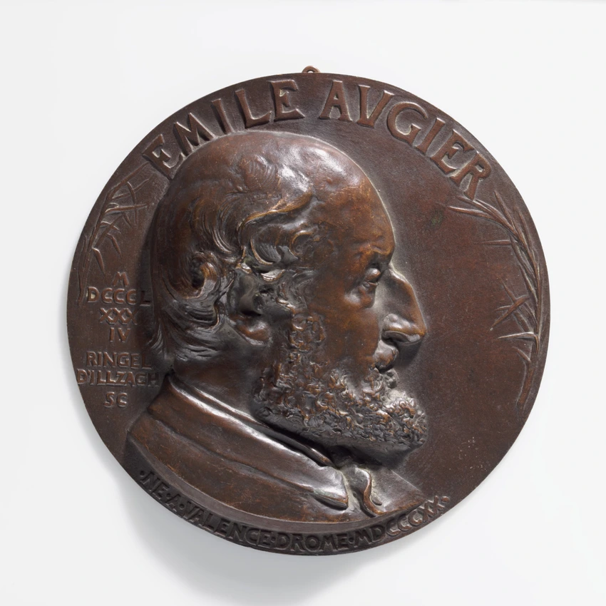 Emile Augier - Jean Désiré Ringel d'Illzach | Musée d'Orsay