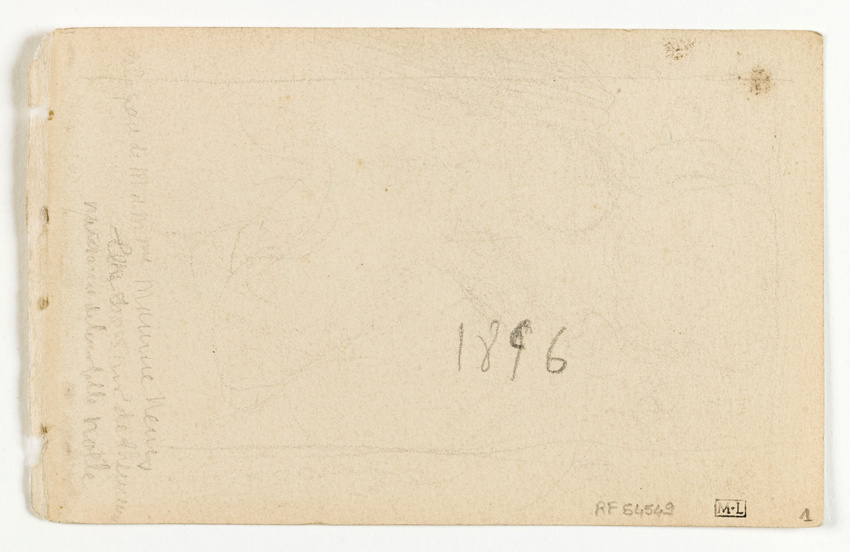 Annotations manuscrites - Maurice Denis | Musée d'Orsay