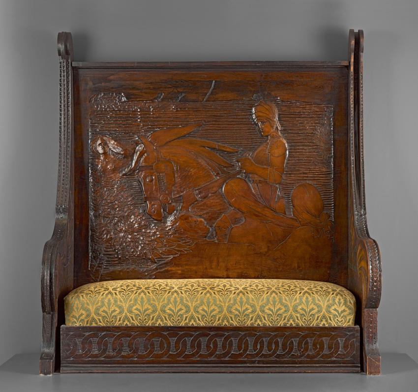 Banquette à dossier - Stephan Abel Sinding | Musée d'Orsay