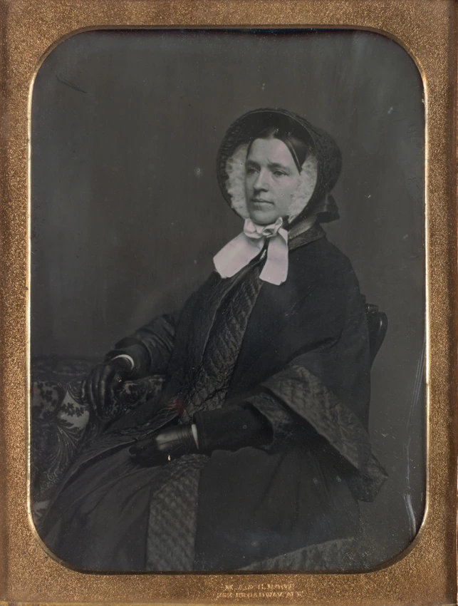 Portrait de femme asssise - Marcus Root | Musée d'Orsay