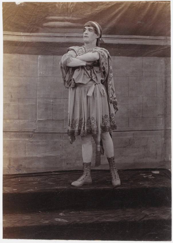 Hippodrome de l'Alma, Pantomime Néron, Britannicus - Albert Londe ...