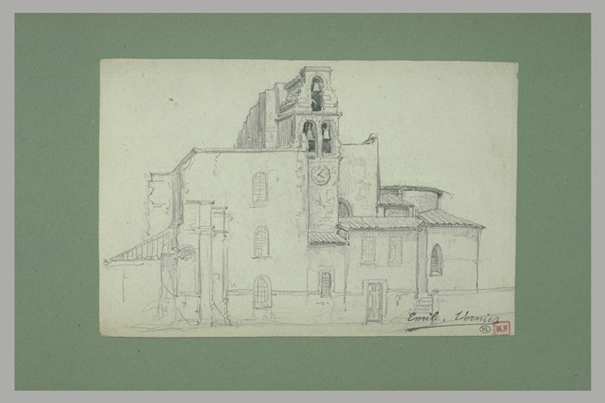 Une église - Emile-Louis Vernier | Musée d'Orsay