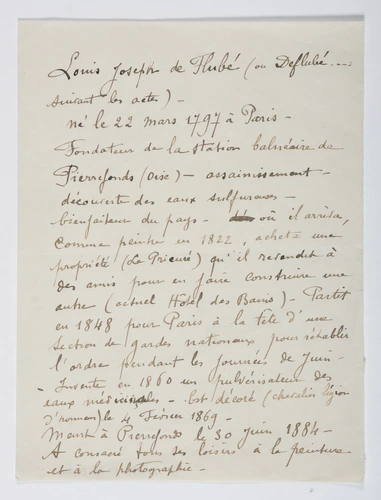 Note biographique - Anonyme | Musée d'Orsay