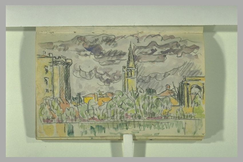 Vue de Tarascon - Paul Signac | Musée d'Orsay