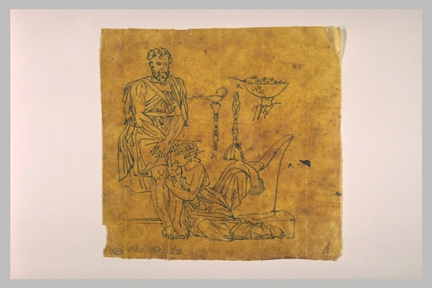 Retour de Marcus Sextus - Eugène Guillaume | Musée d'Orsay