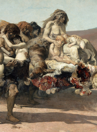 Caïn - Fernand Cormon | Musée d'Orsay