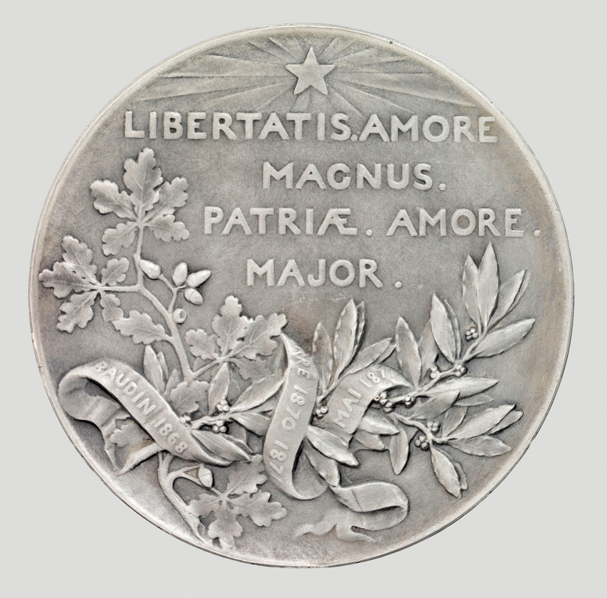 Léon Gambetta - Oscar Roty | Musée d'Orsay