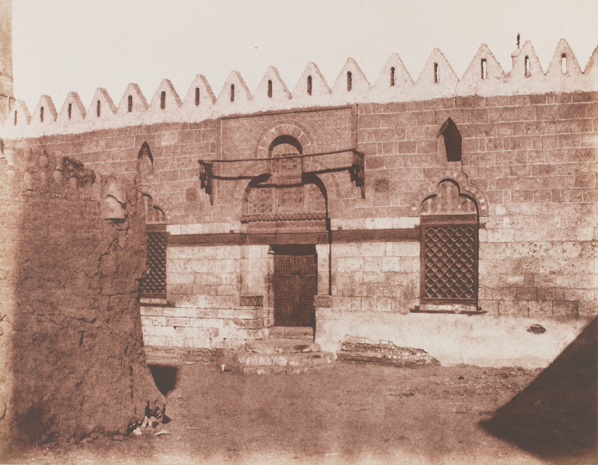 Souâdj - Tombeau de Mourâd-Bey, entrée de la mosquée - Félix Teynard ...