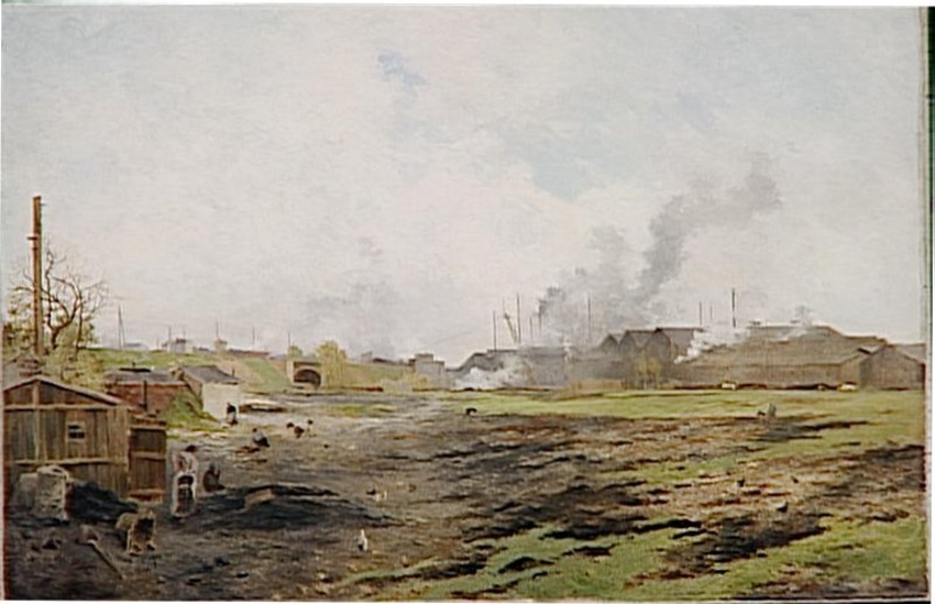 Saint-Denis : la Fosse-aux-Anglais - Pierre Vauthier | Musée d'Orsay