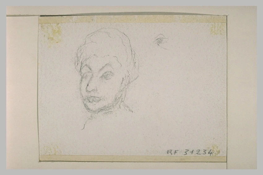 Tête de personnage - Blanche Derousse | Musée d'Orsay