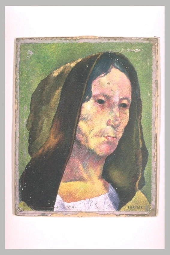 Une Bretonne - Charles Filiger | Musée d'Orsay