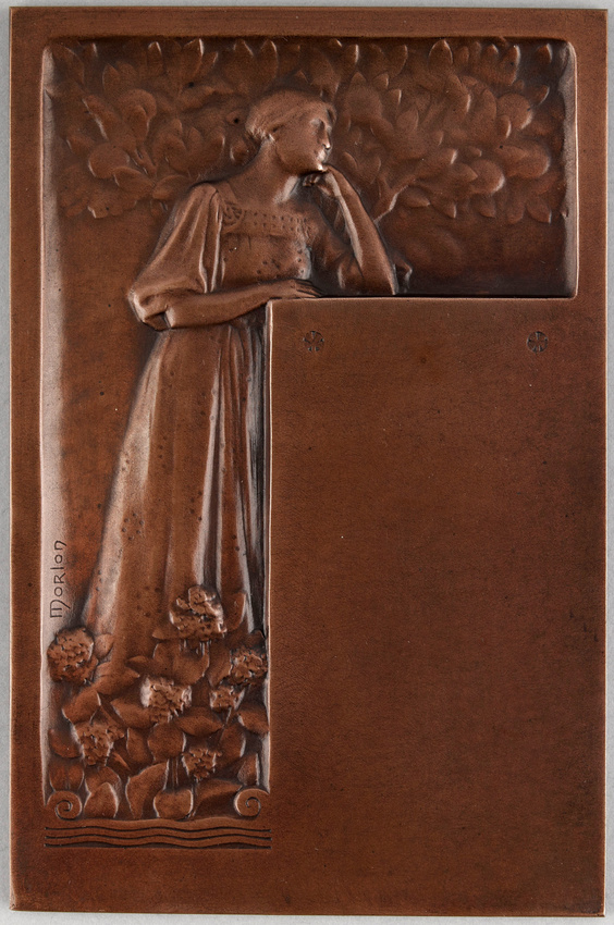 Femme dans un jardin - Alexandre Morlon | Musée d'Orsay