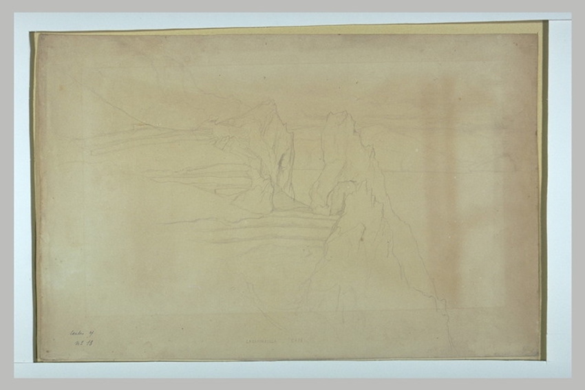 Le site dit 'La Campanella' dans l'île de Capri - Ernest Hébert | Musée ...