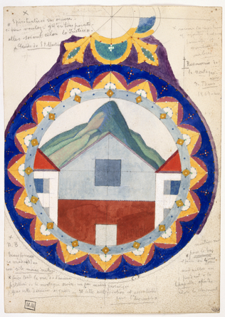 La montagne noire de Thann - Charles Filiger | Musée d'Orsay