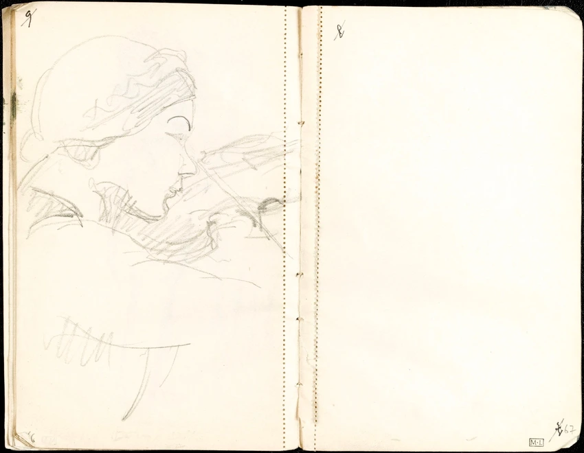Annotations manuscrites - Maurice Denis | Musée d'Orsay