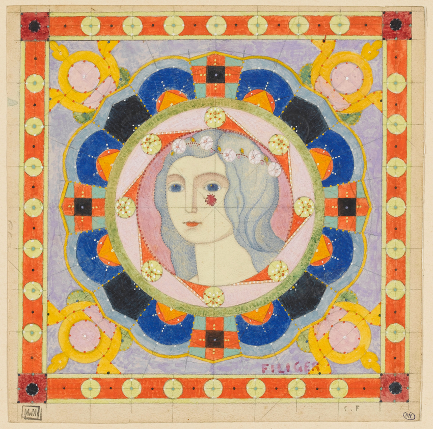 'Notations chromatiques' : Marcelle II - Charles Filiger | Musée d'Orsay