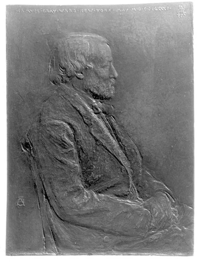 Samuel Gray Ward - Augustus Saint-Gaudens | Musée d'Orsay