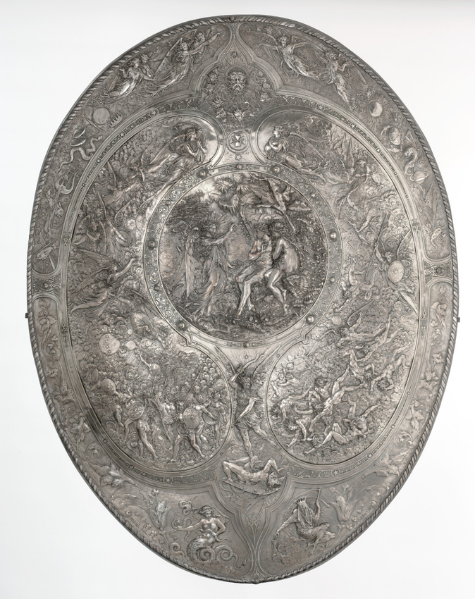 Bouclier d'ornement dit "de Milton" - Léonard Morel-Ladeuil | Musée d'Orsay