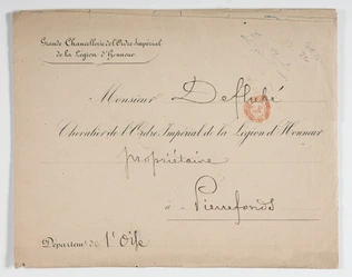 Diplôme de Chevalier de la Légion d'honneur - Anonyme | Musée d'Orsay