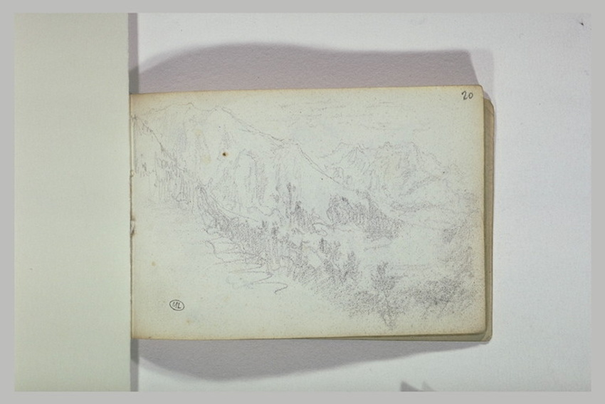 Paysage - Pierre Andrieu | Musée d'Orsay