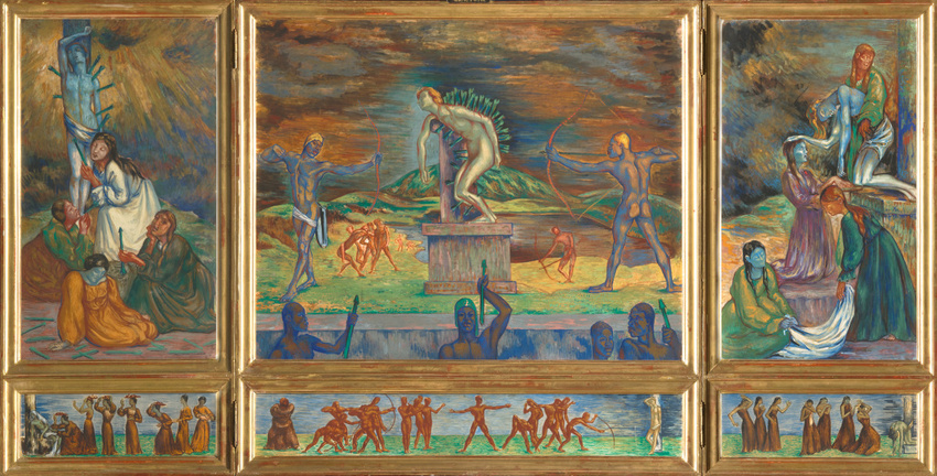 Le Martyre de Saint Sébastien - René Piot | Musée d'Orsay