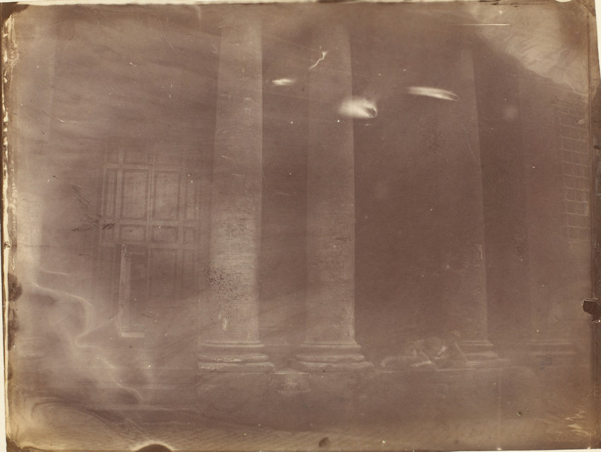 Porche d'église, à Rome, détail - Edmond Lebel | Musée d'Orsay