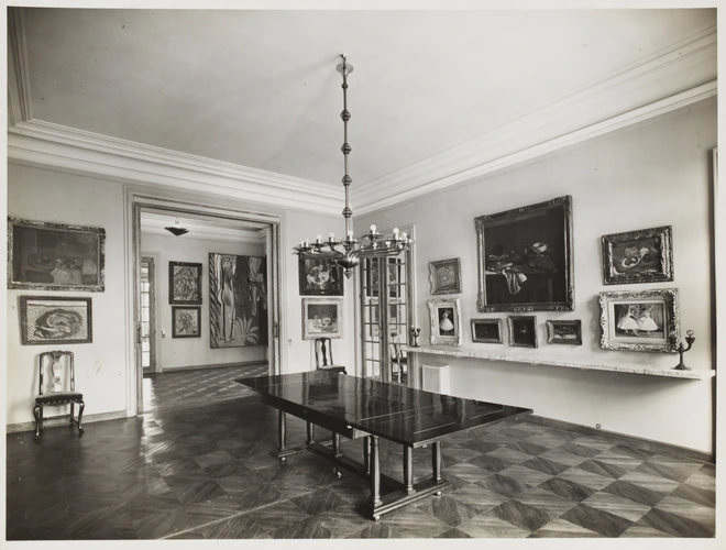 Salle à manger de l'appartement de Paul Guillaume - Schall | Musée de l ...