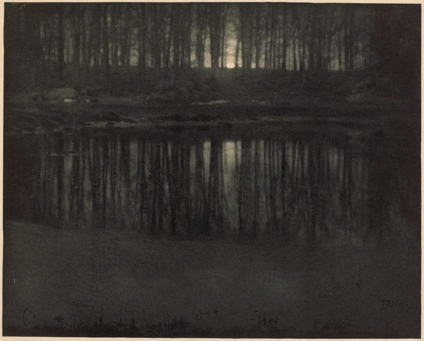 Moonlight : the Pond - Edward Steichen | Musée d'Orsay