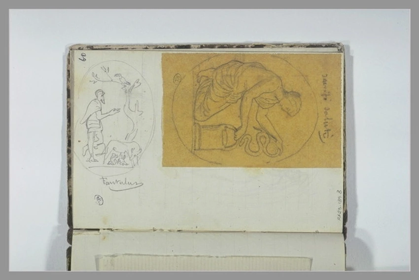 Faustulus découvrant Remus et Romulus - Henri Chapu | Musée d'Orsay