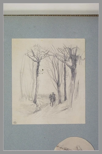Cavalier dans une forêt - Ernest Meissonier | Musée d'Orsay