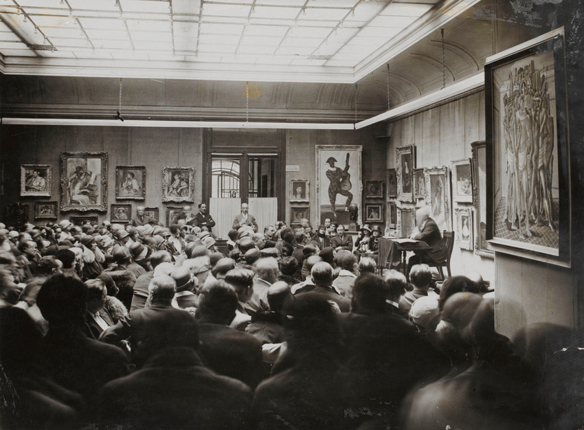 Conférence d'Albert Sarraut à l'occasion de l'exposition de la ...