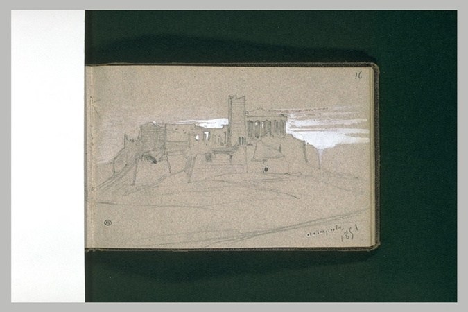 Paysage - Léon Belly | Musée d'Orsay