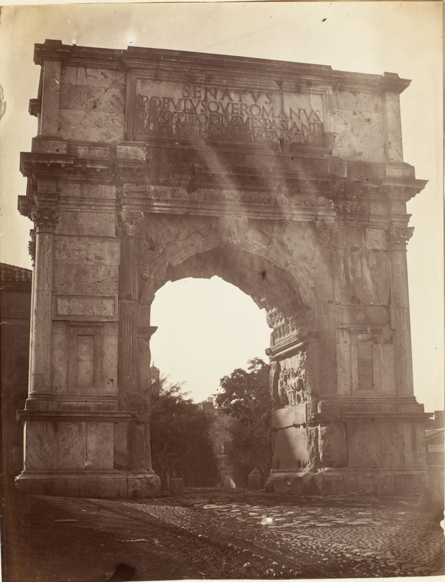L'arc de Titus, à Rome - Edmond Lebel | Musée d'Orsay