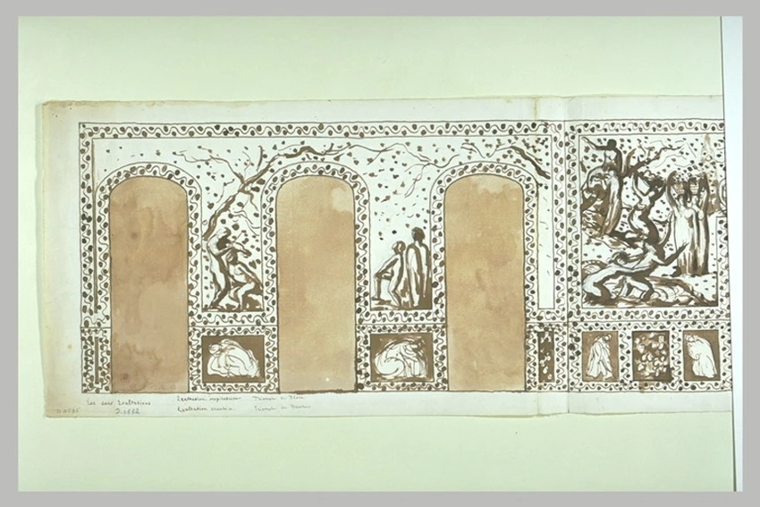 Les Deux Exaltations : le Triomphe de Flore et le Triomphe de Bacchus ...