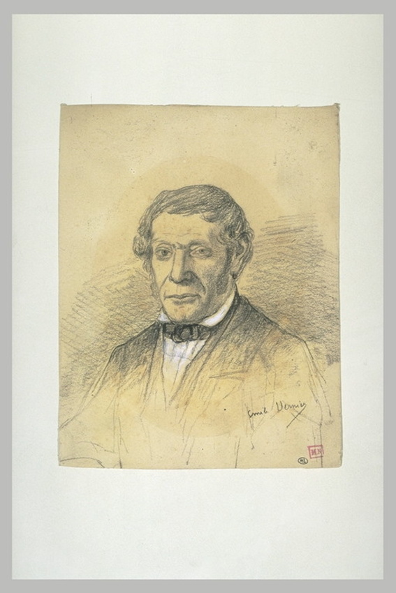 Portrait d'homme - Emile-Louis Vernier | Musée d'Orsay