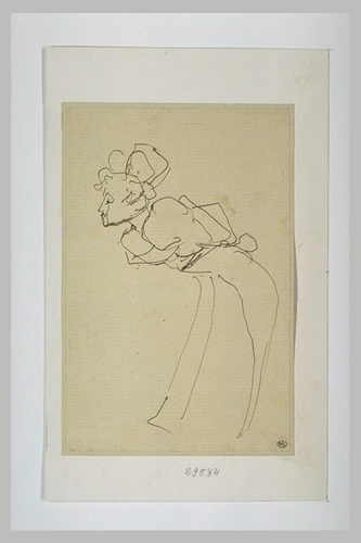 Marcelle Lender dans Chilpéric, de profil - Henri de Toulouse-Lautrec ...