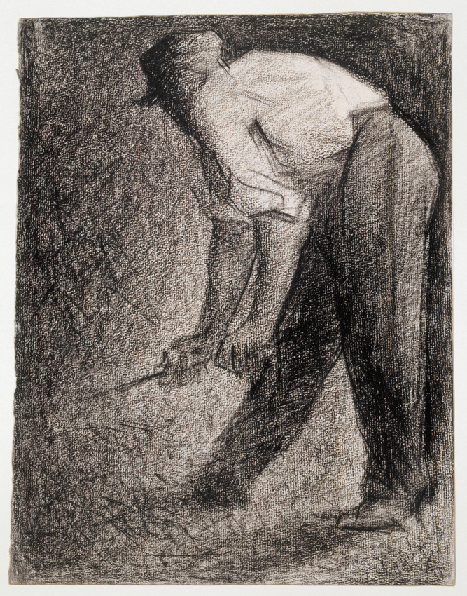 Casseur de pierres - Georges Seurat | Musée d'Orsay