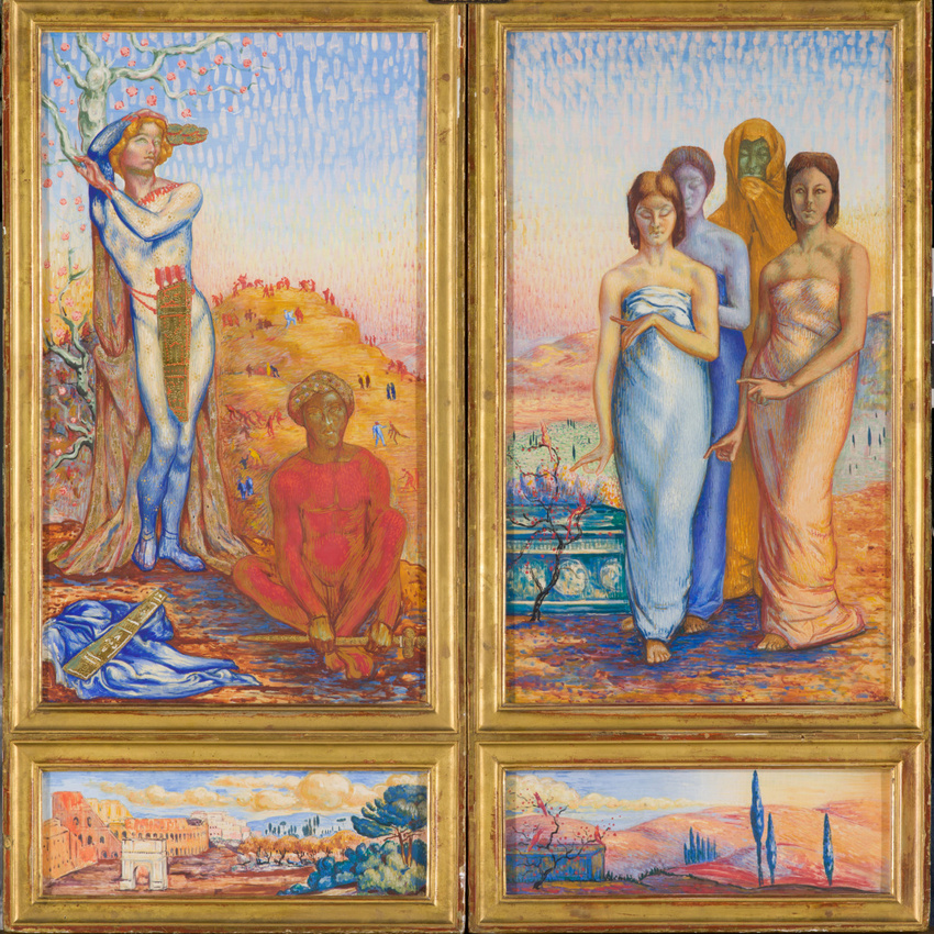 Le Martyre de Saint Sébastien - René Piot | Musée d'Orsay