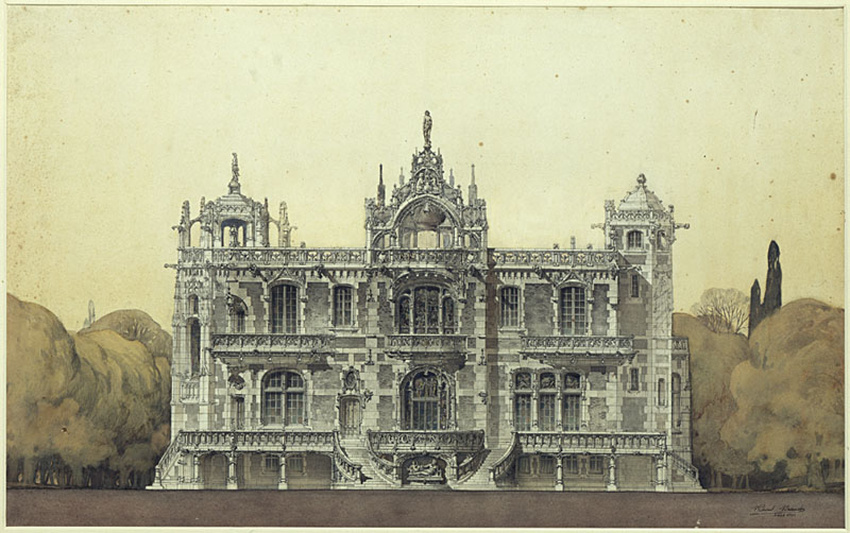 Maison de J.J. Hug à Zamâlek, Le Caire - Raoul Brandon | Musée d'Orsay