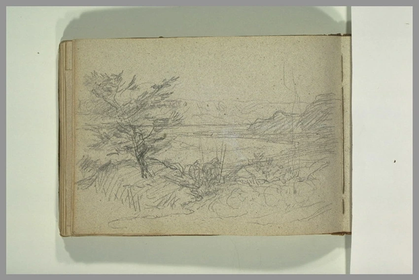 Paysage - Léon Belly | Musée d'Orsay